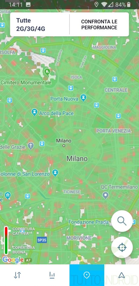 Come verificare la copertura delle reti mobili 2G, 3G, 4G, 4.5G e 5G