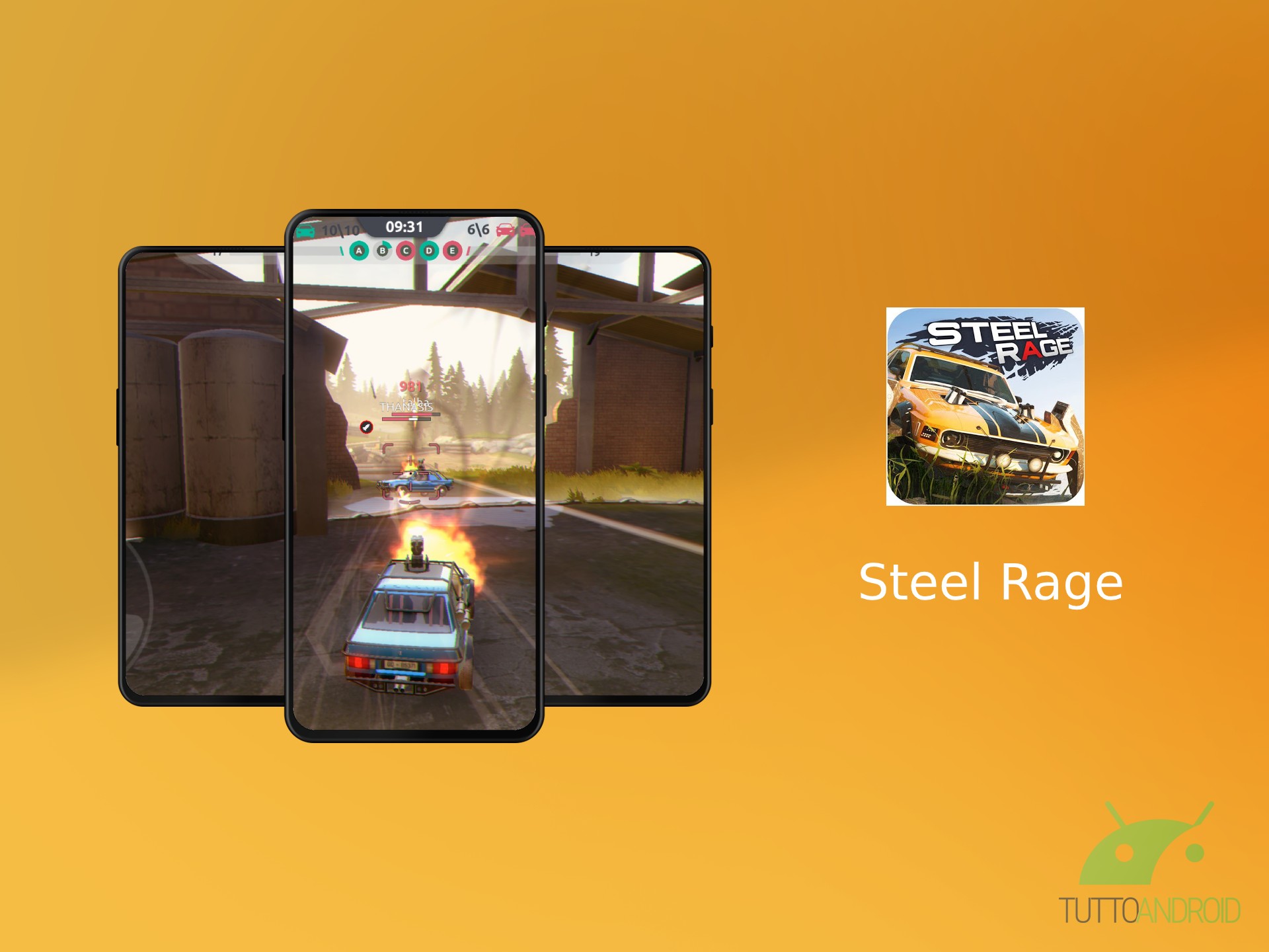 Steel Rage propone intense battaglie multigiocatore a bordo di veicoli ...