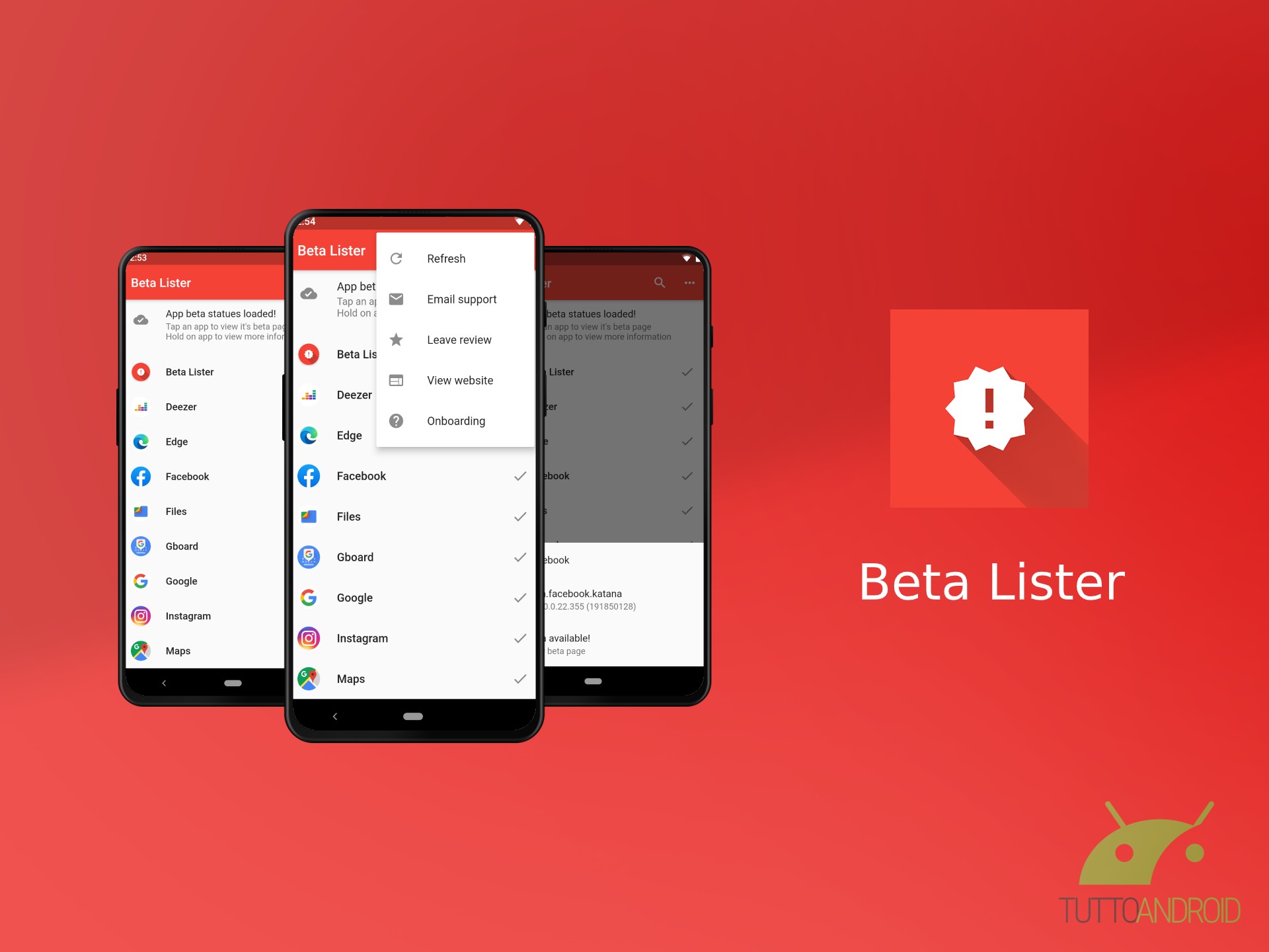 Con Beta Lister potete gestire comodamente le versioni beta delle app ...