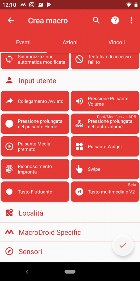 MacroDroid permette di automatizzare lo smartphone con semplicità