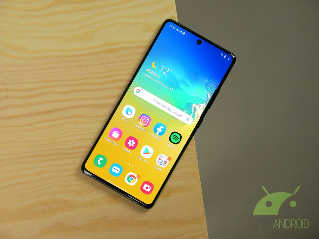 Samsung Galaxy S10 - Scheda Tecnica