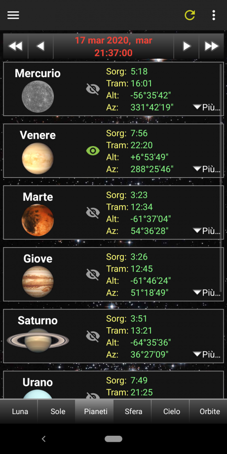 La Luna non ha più segreti con le app Daff Luna e My Moon Phase