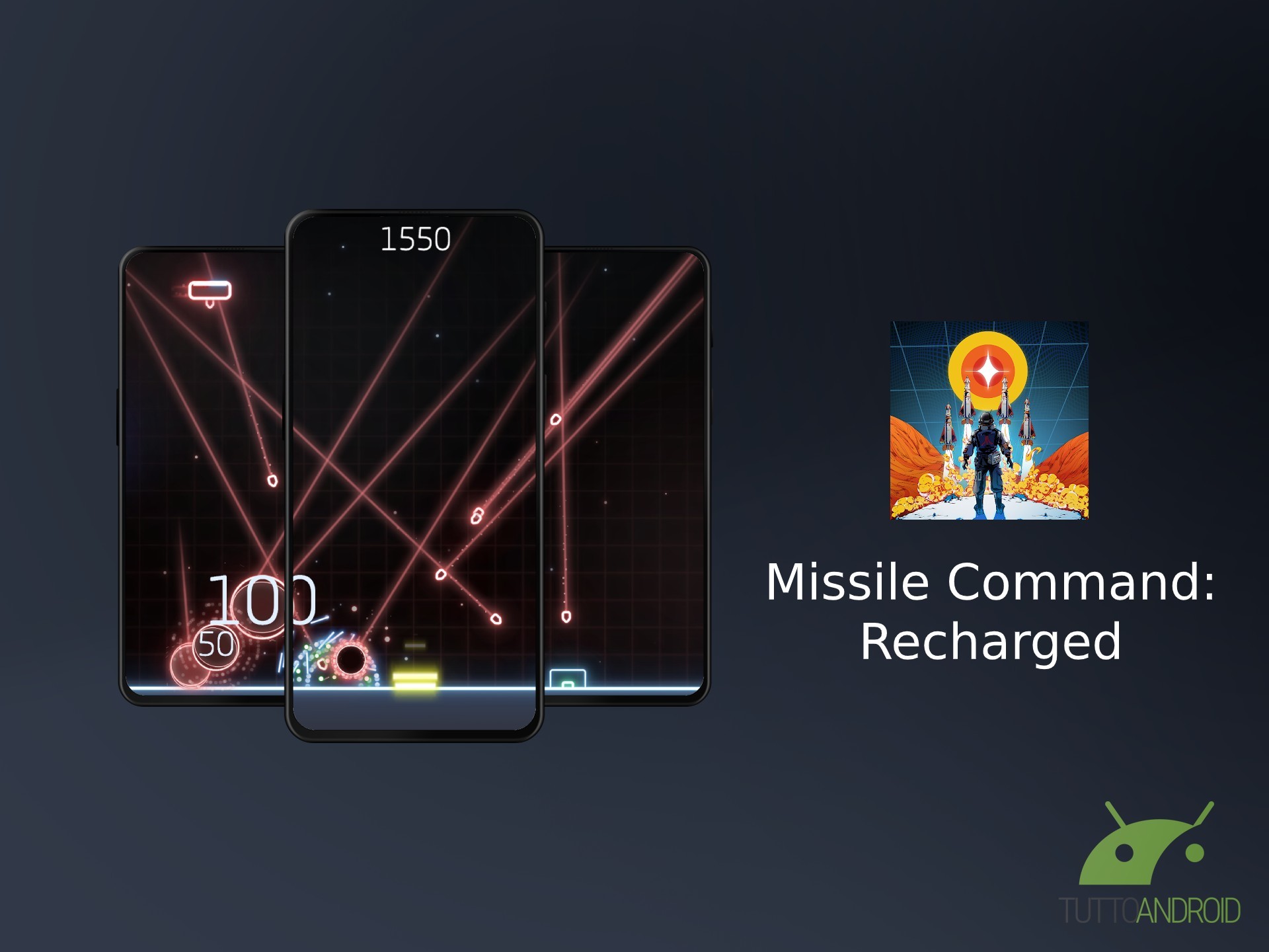 Atari rilascia un nuovo Missile Command per Android