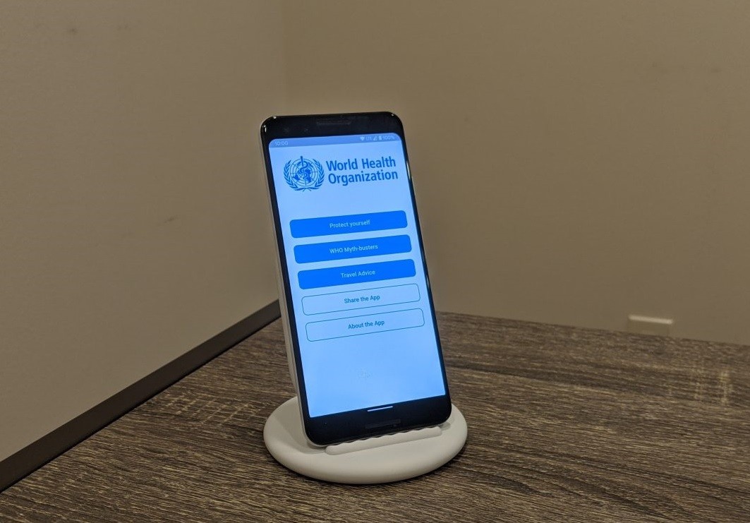 L'OMS lancerà un'app ufficiale sul Coronavirus