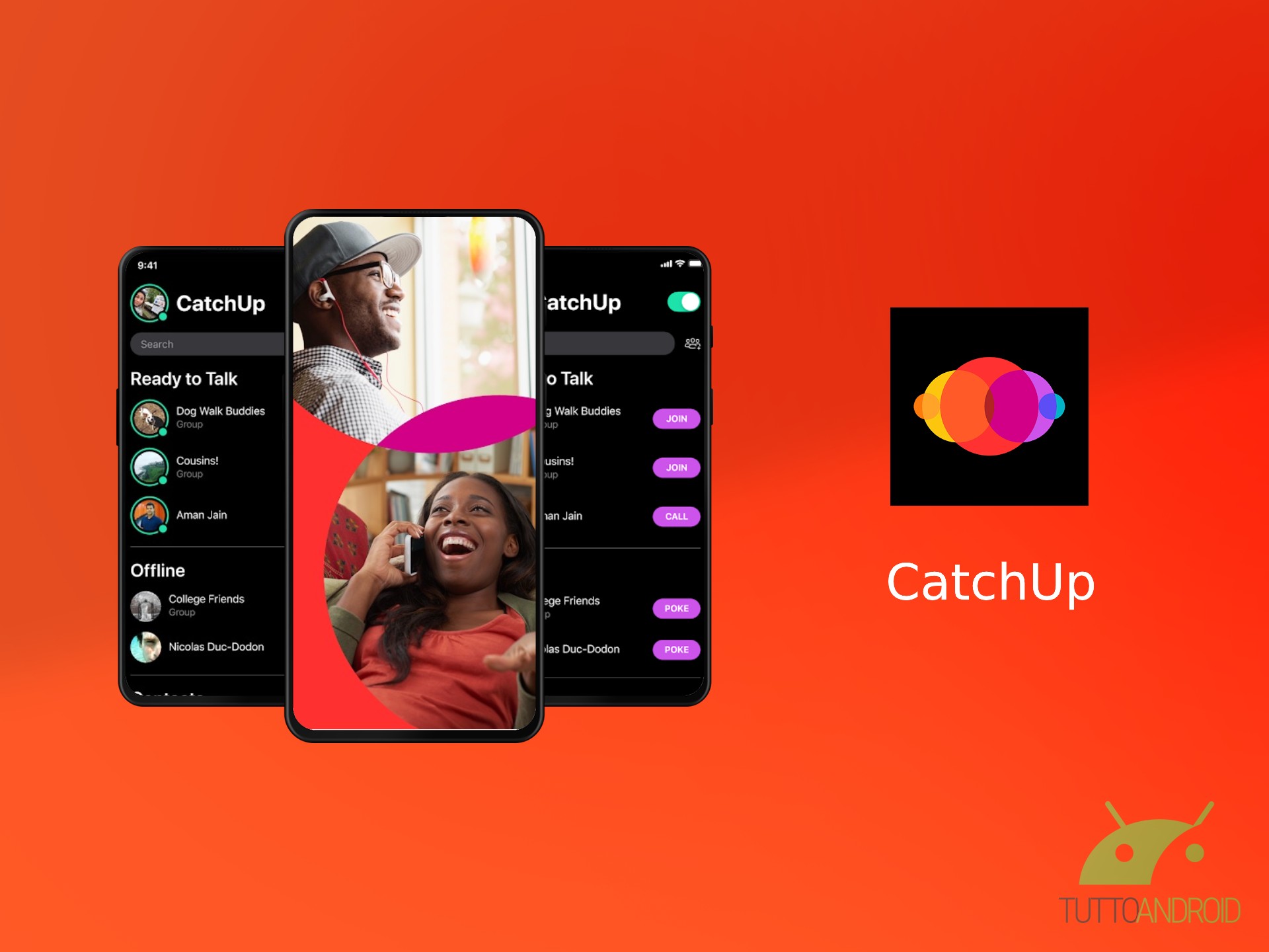 L'app CatchUp migliora le chiamate di gruppo