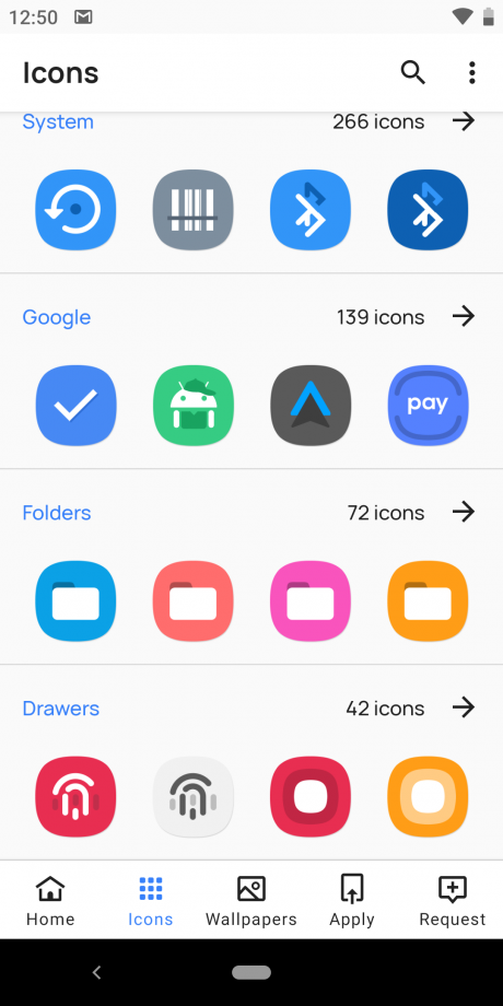 One UI Icon Pack offre tutte le icone e gli sfondi Samsung