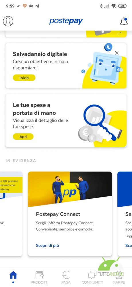 L'app Postepay si aggiorna con tre grosse e importanti novità