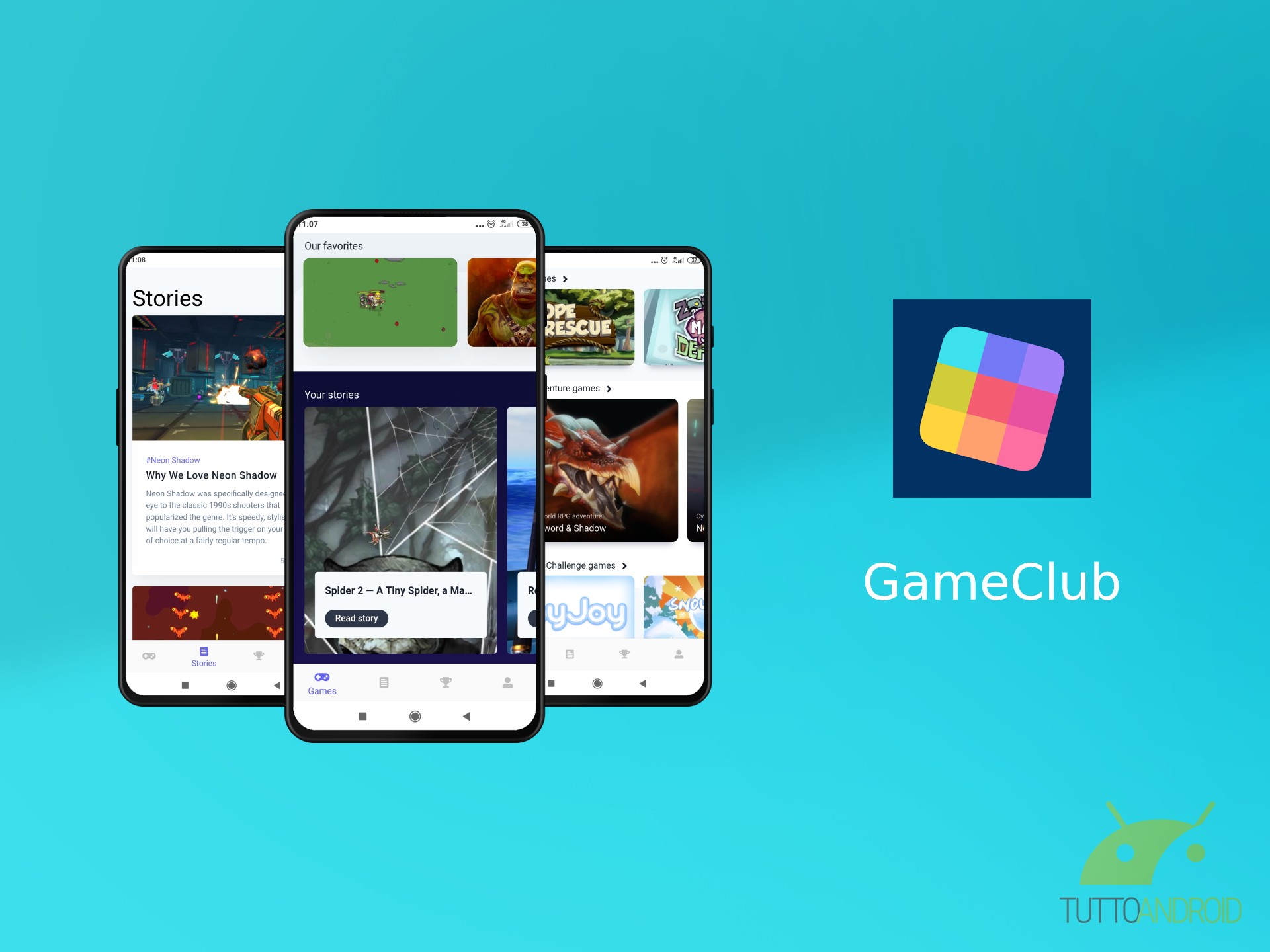 GameClub arriva su Android con oltre 100 giochi classici