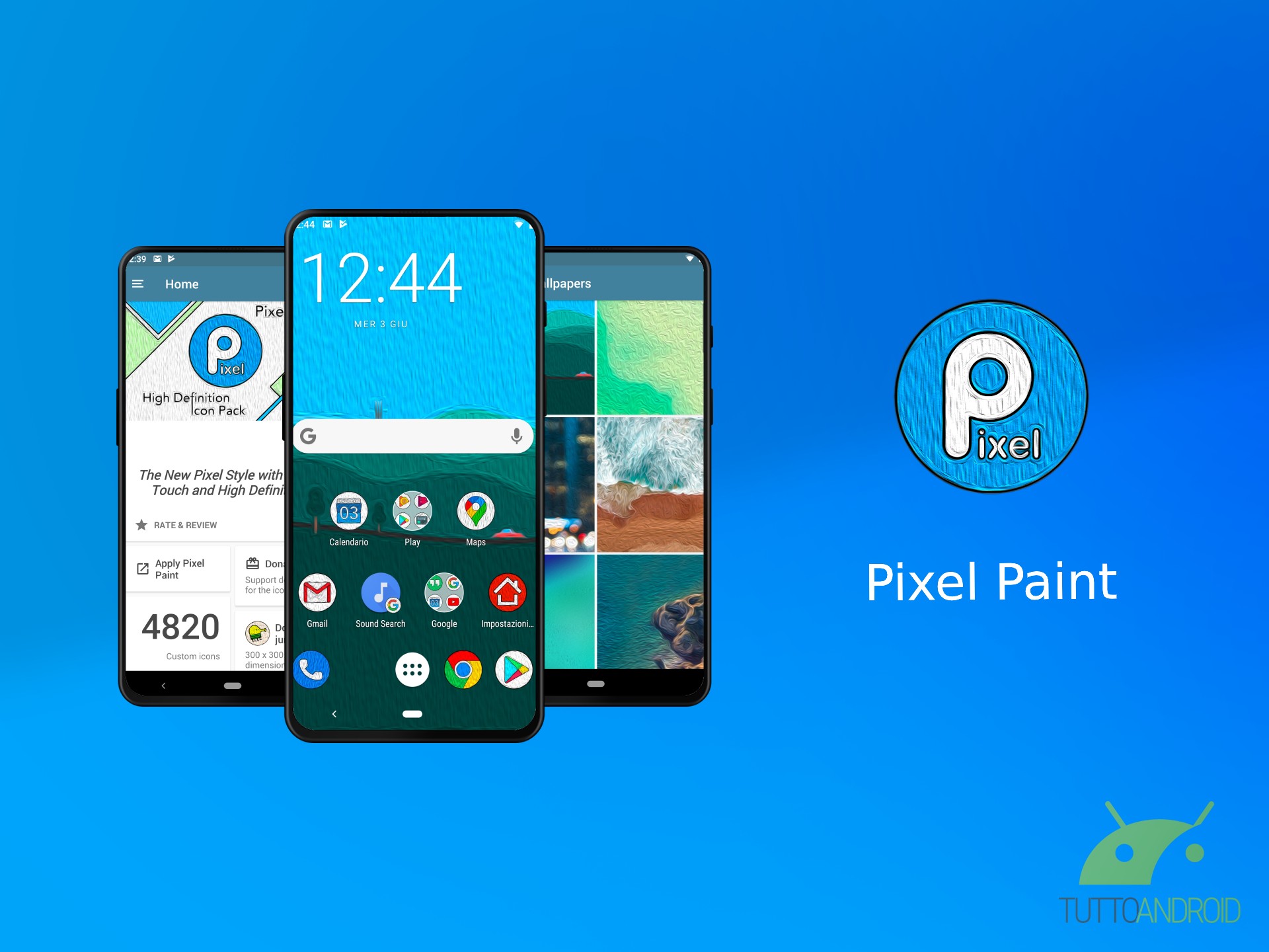 Pixel Paint offre icone in stile Pixel pitturate a olio