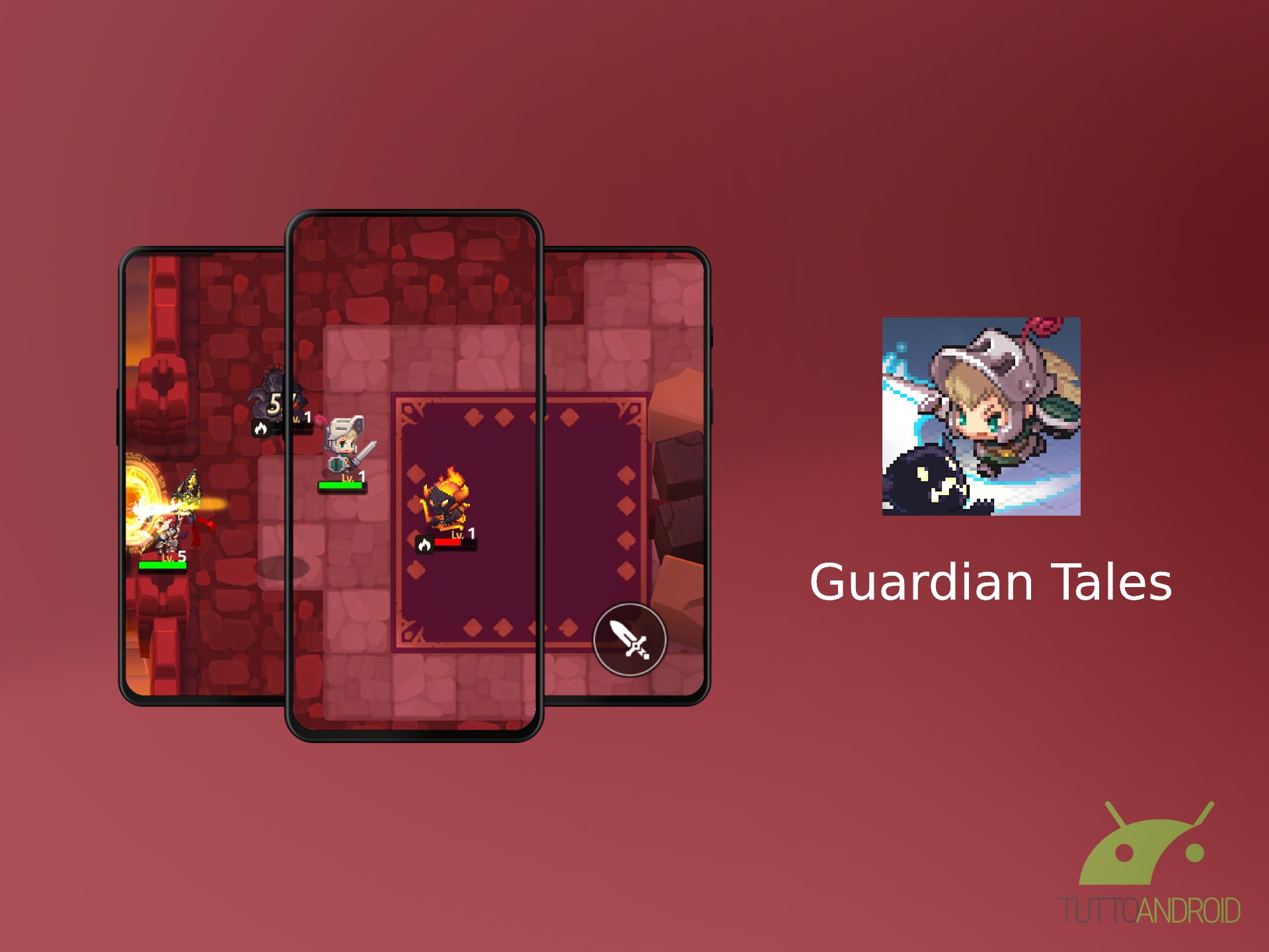 Guardian Tales è un classico Action RPG fantasy