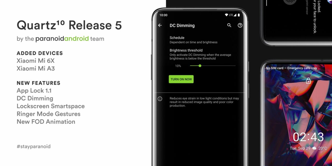 Paranoid Android Quartz 5 è disponibile al download