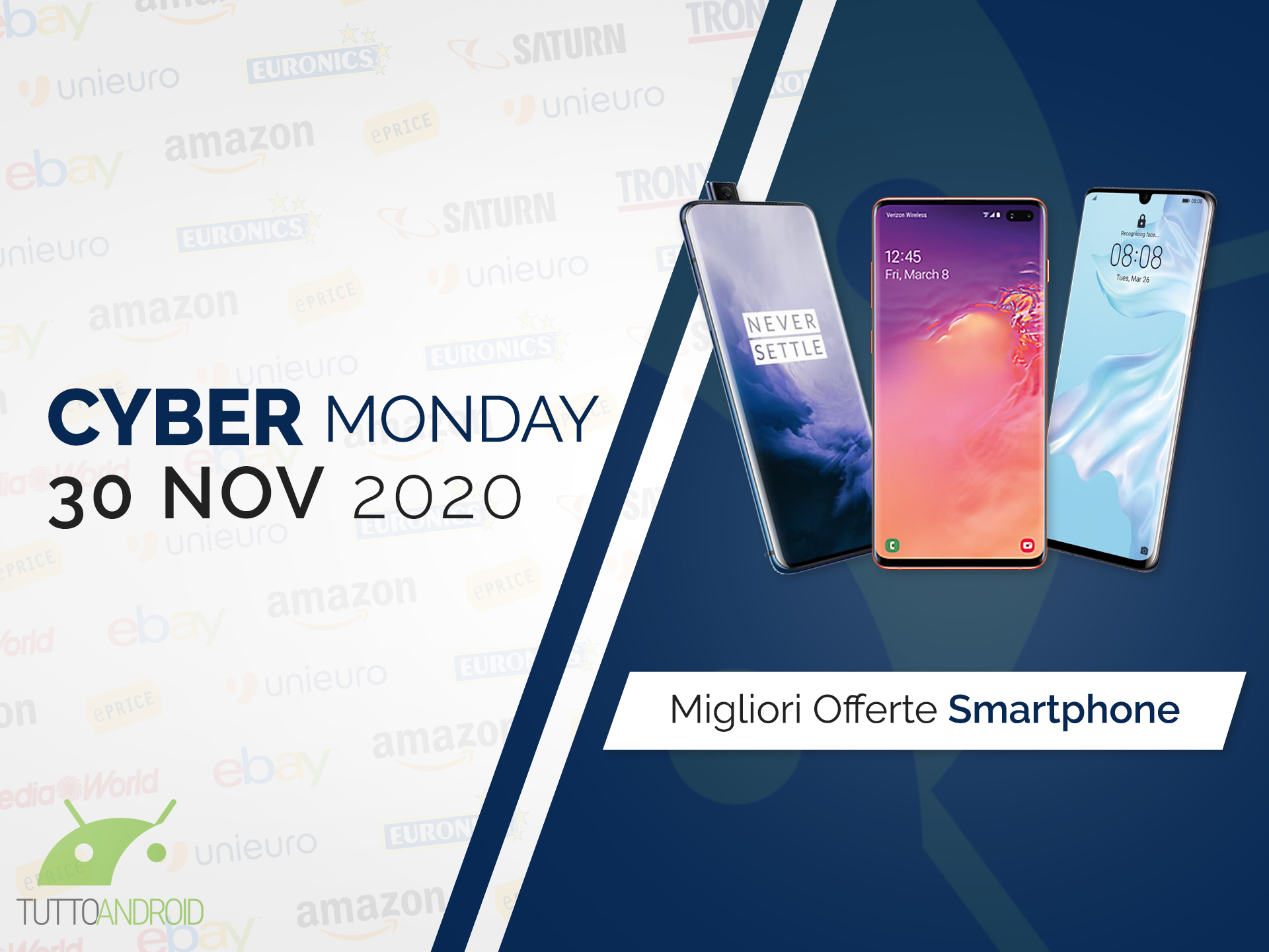 Smartphone Cyber Monday: le migliori offerte in tempo reale