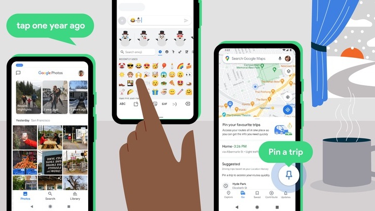 Google porta queste sei novità su Android per un fine anno migliore
