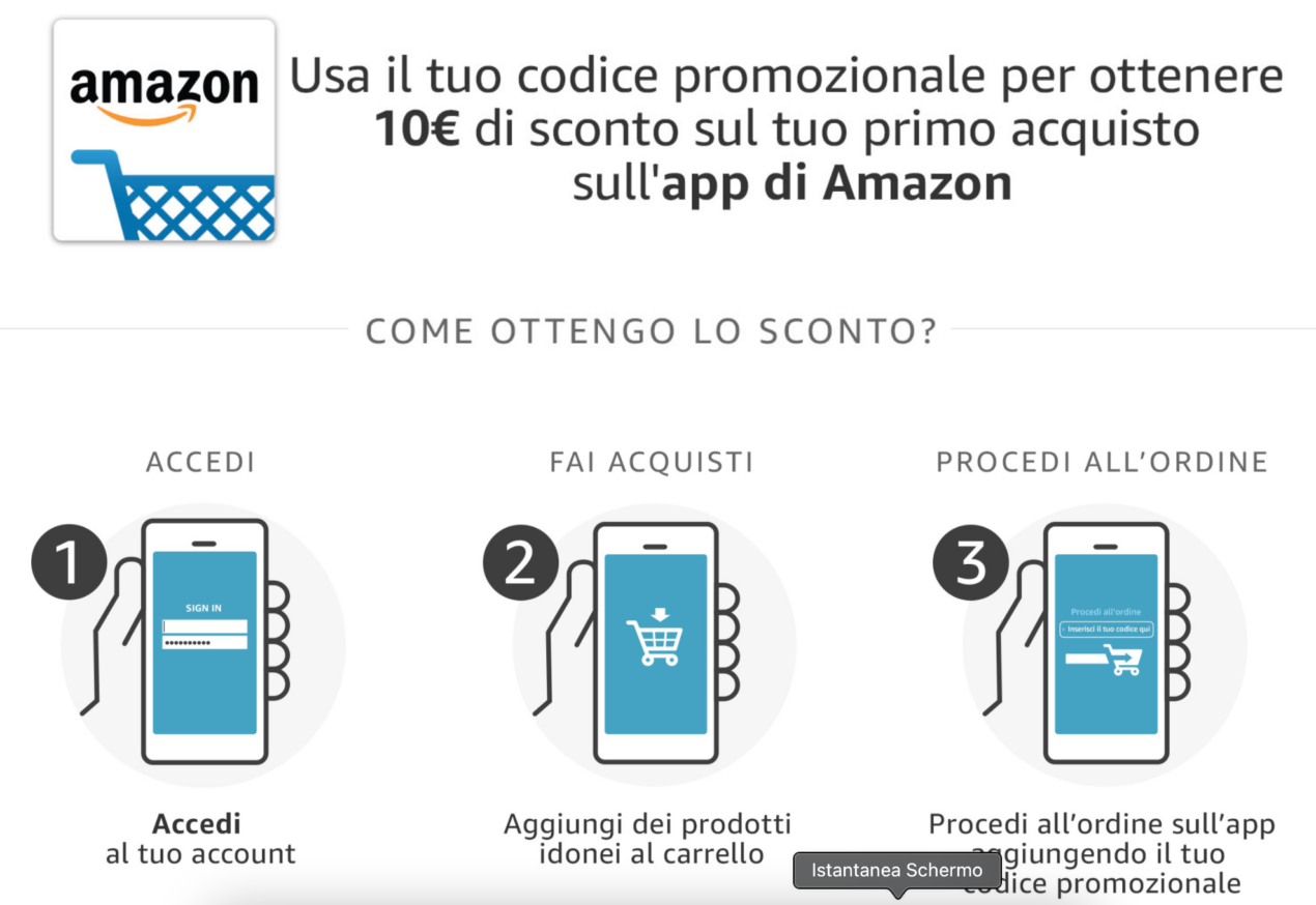 Amazon regala un coupon da 10 euro: ecco come ottenerlo e usarlo subito