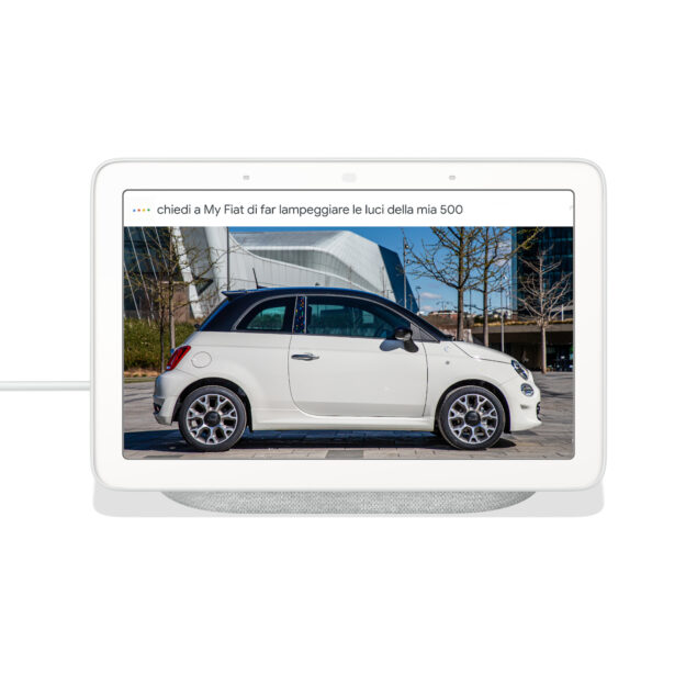 Google porta Assistant all'interno dei modelli Fiat 500