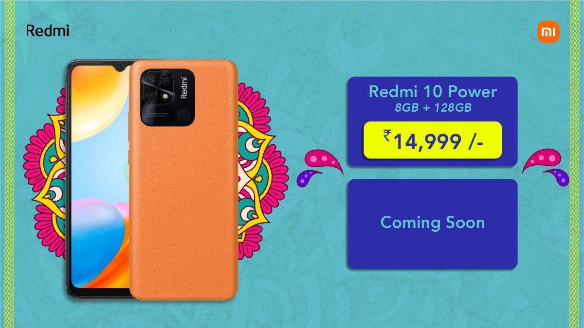 Redmi 10 Power è ufficiale: specifiche di fascia bassa con un design ...
