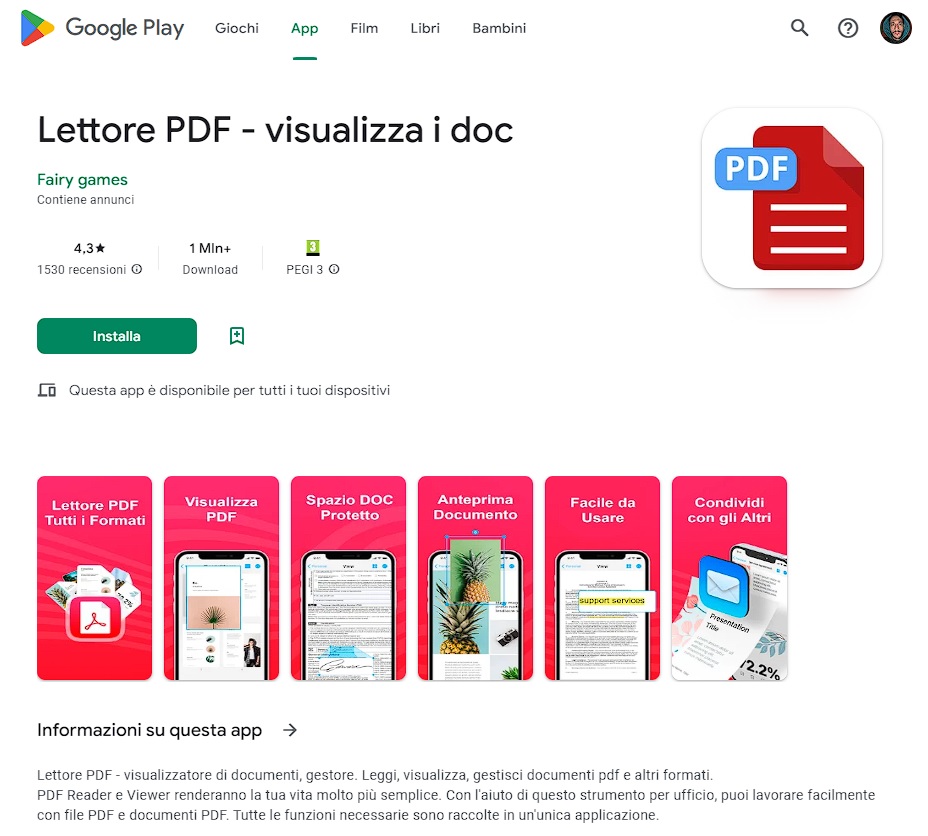 Dietro quest'applicazione si cela un adware, fate attenzione