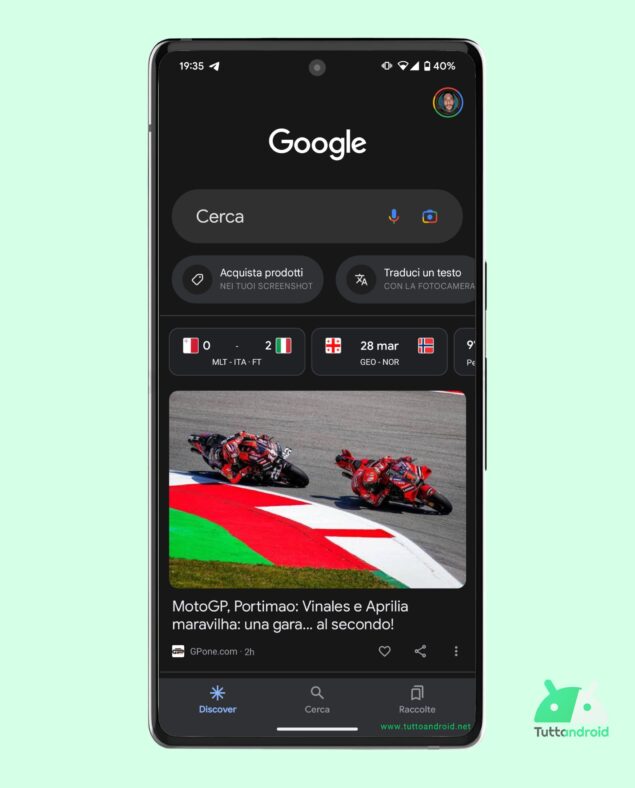 L'app Google si aggiorna e introduce una grossa novità nella barra di ...