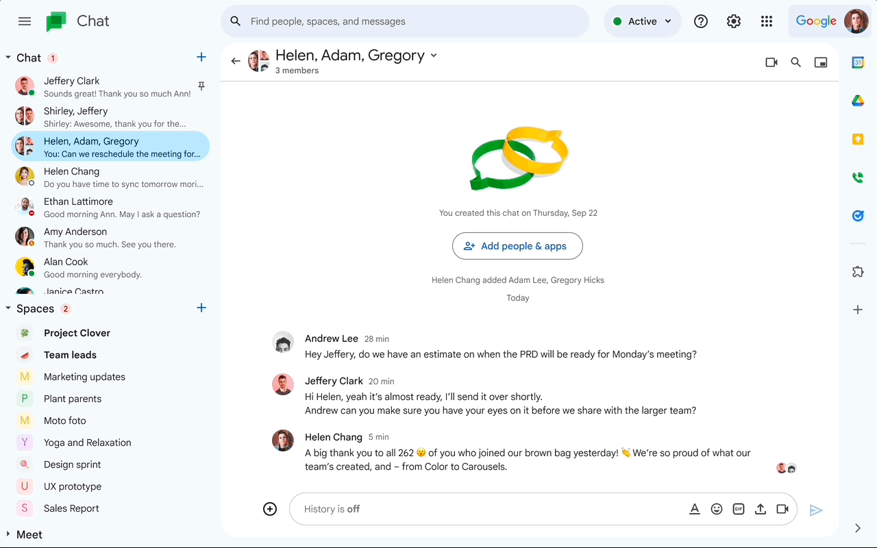 Piccole Novit Per Google Chat E Google Messaggi