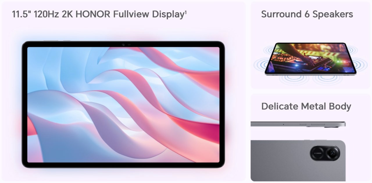 HONOR Pad X9 arriva in Europa, con un ampio display e prezzo contenuto