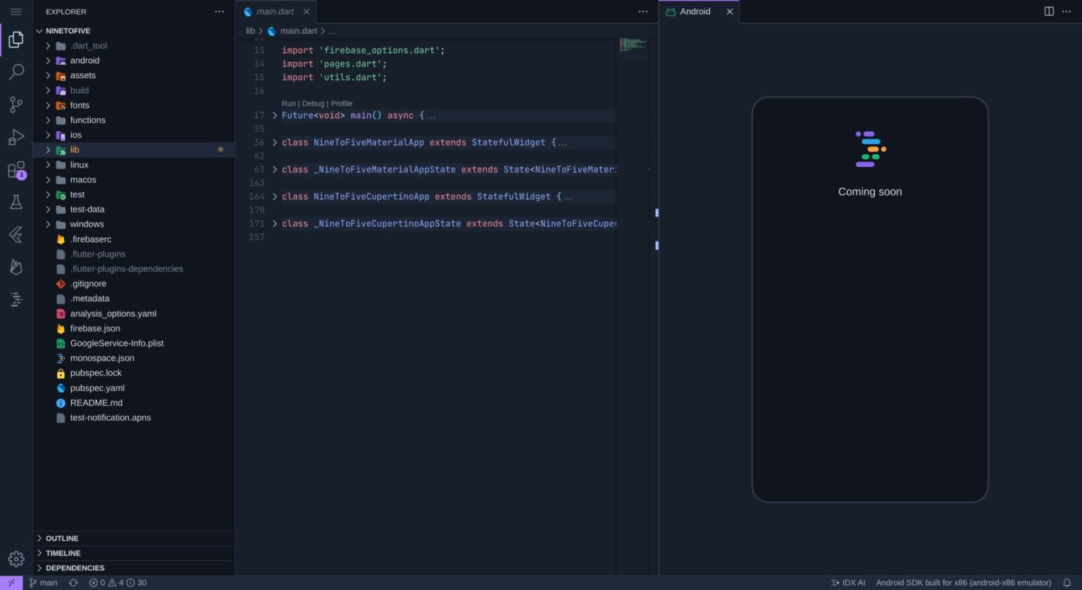 Google lancia Project IDX, il nuovo ambiente di sviluppo online che ...