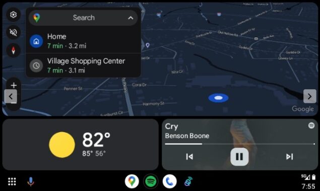 Google ritocca l’interfaccia di Maps su Android Auto - cellicomsoft
