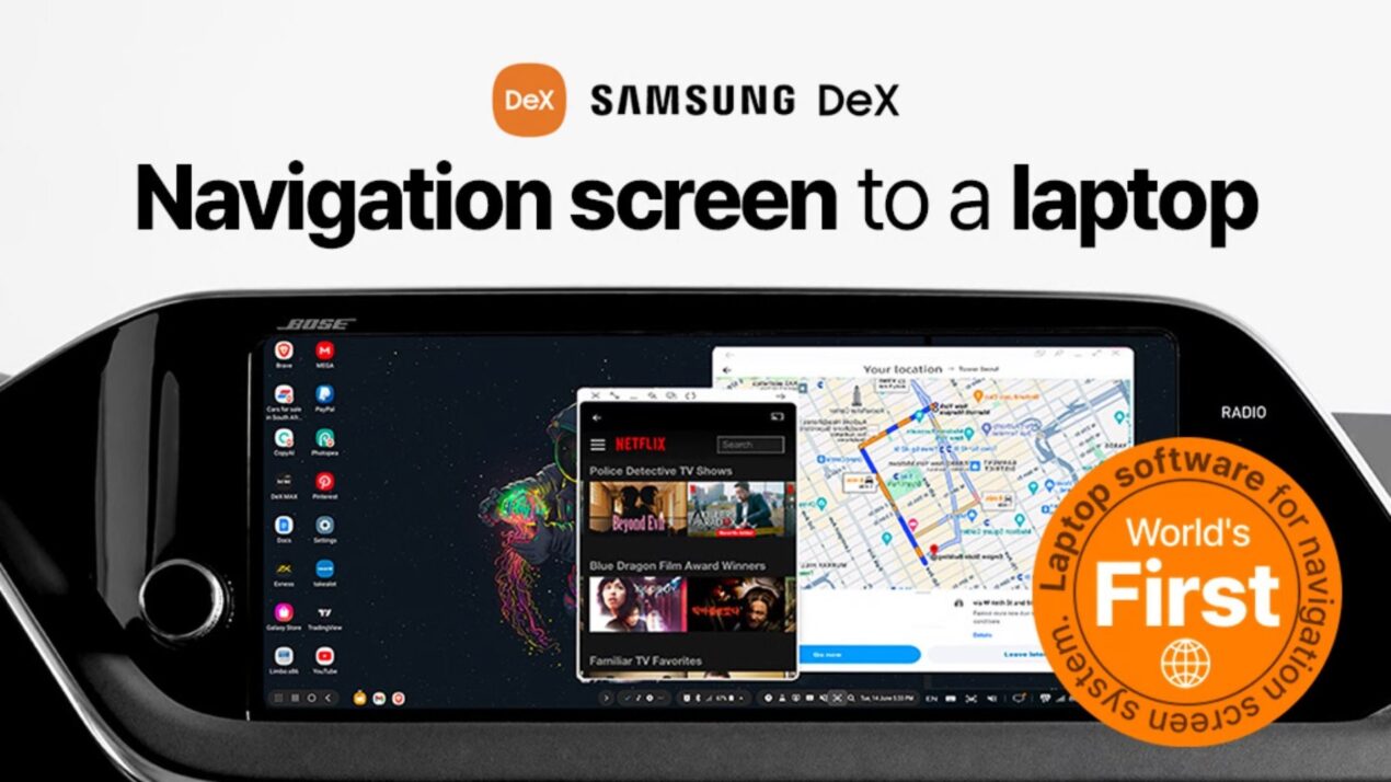 Un PC nell'infotainment? Questo accessorio porterà Samsung DeX sulla ...