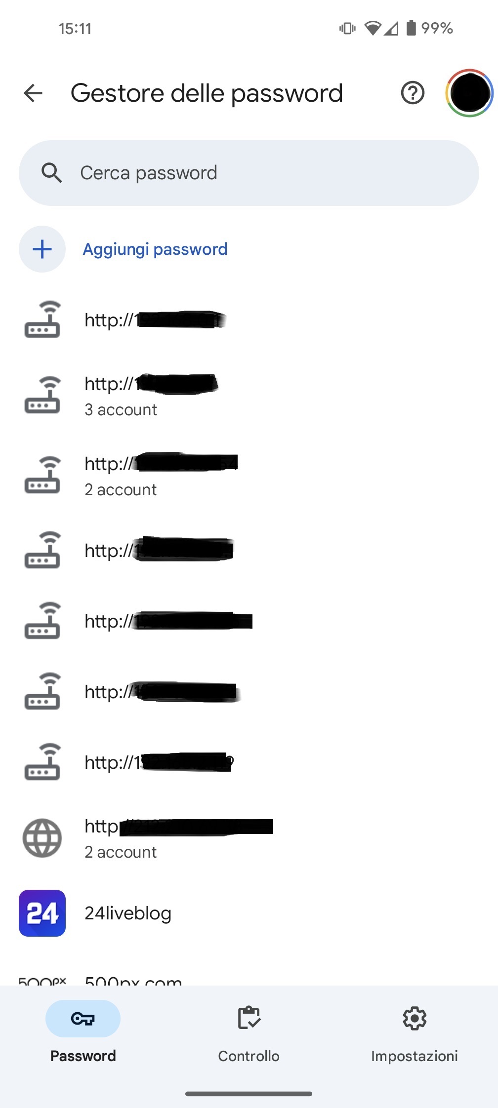 Il gestore delle password di Google ottiene una riprogettazione ...