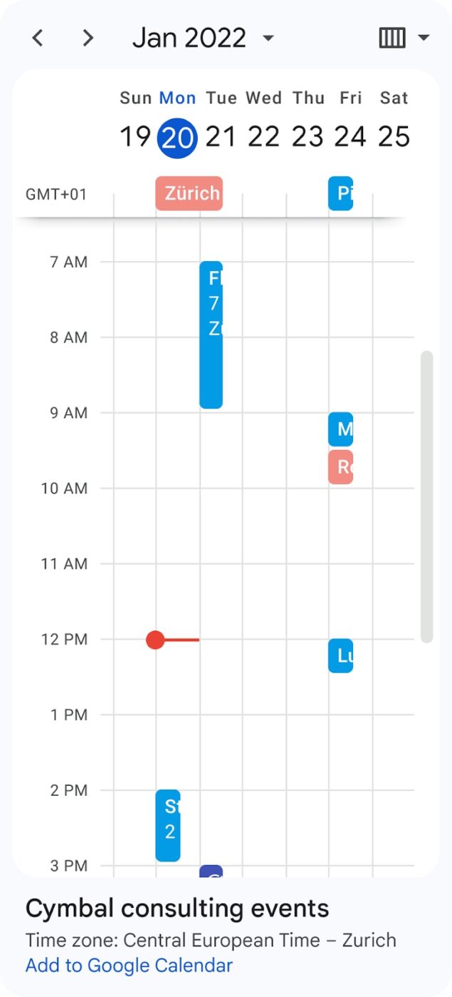 Le versioni interattive di Google Calendar adottano un design in linea ...
