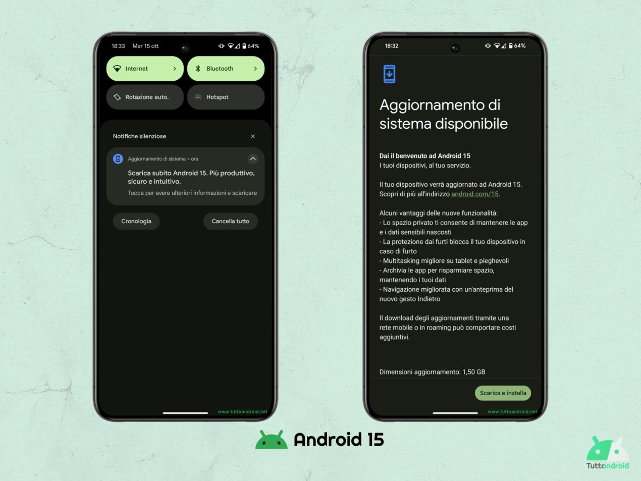 Android 15 arriva sui Pixel: ecco le novità e come aggiornare