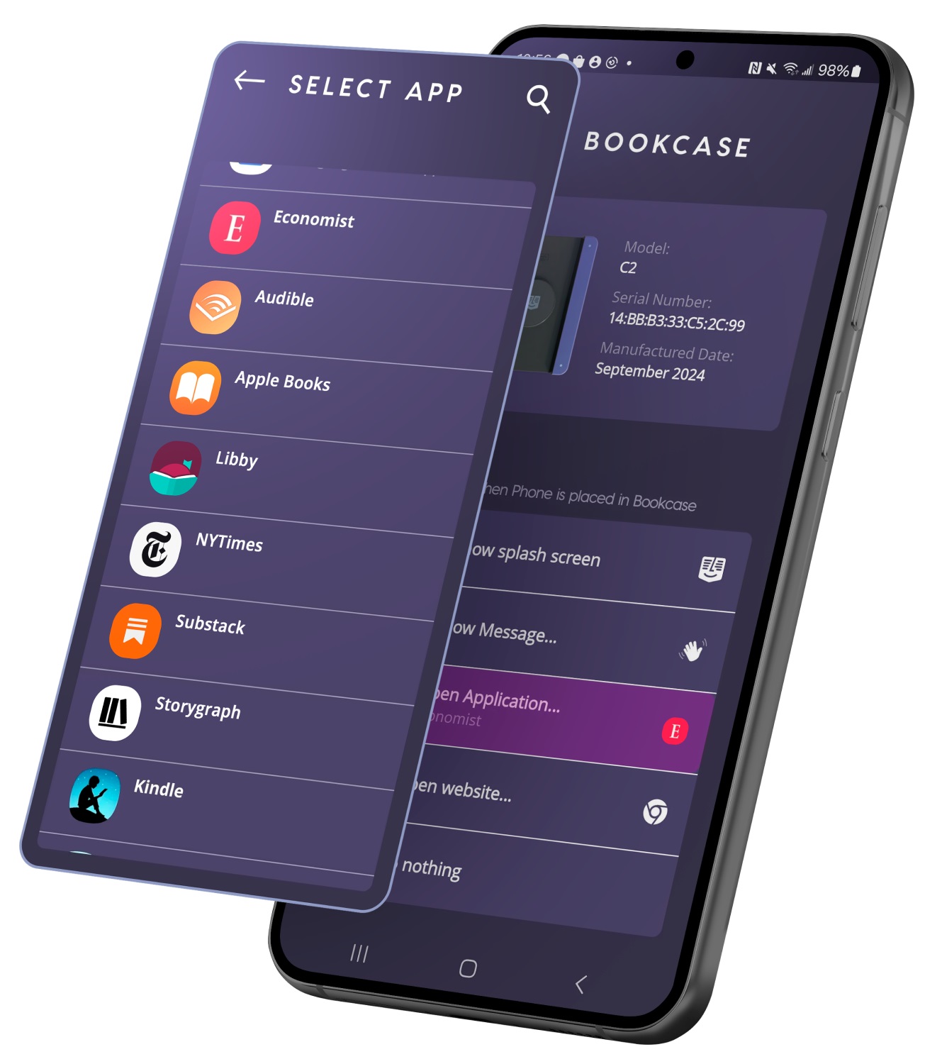 Questo accessorio rende lo smartphone simile a un e-reader