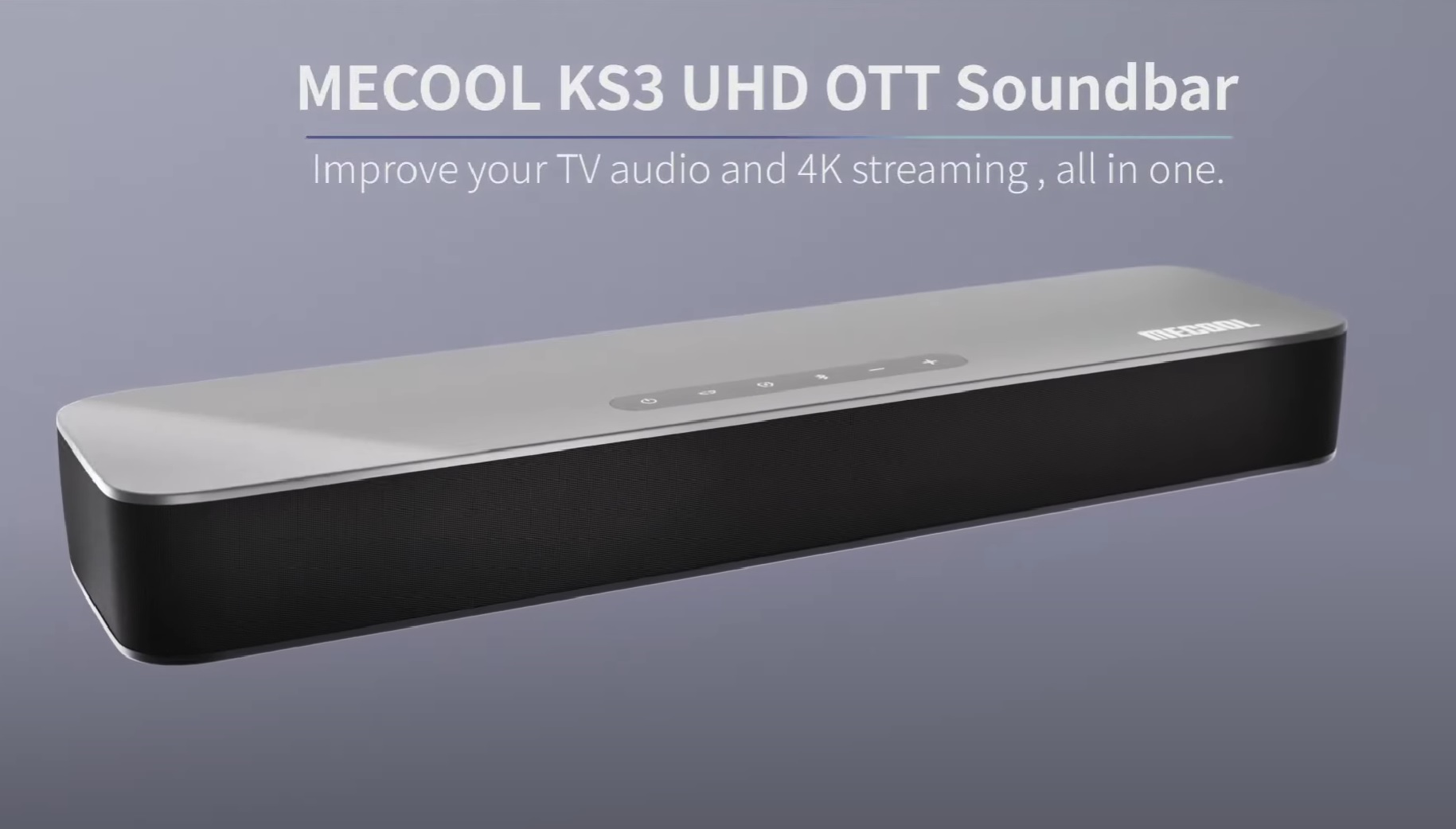 Mecool KS3 UHD OTT sta arrivando: ecco com'è fatta la soundbar con ...