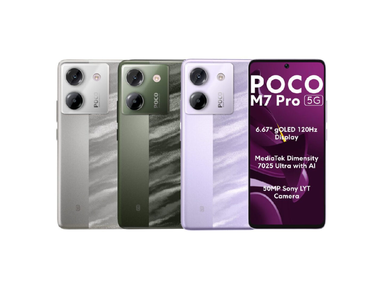POCO M7 Pro 5G è ufficiale con display OLED e chipset Dimensity