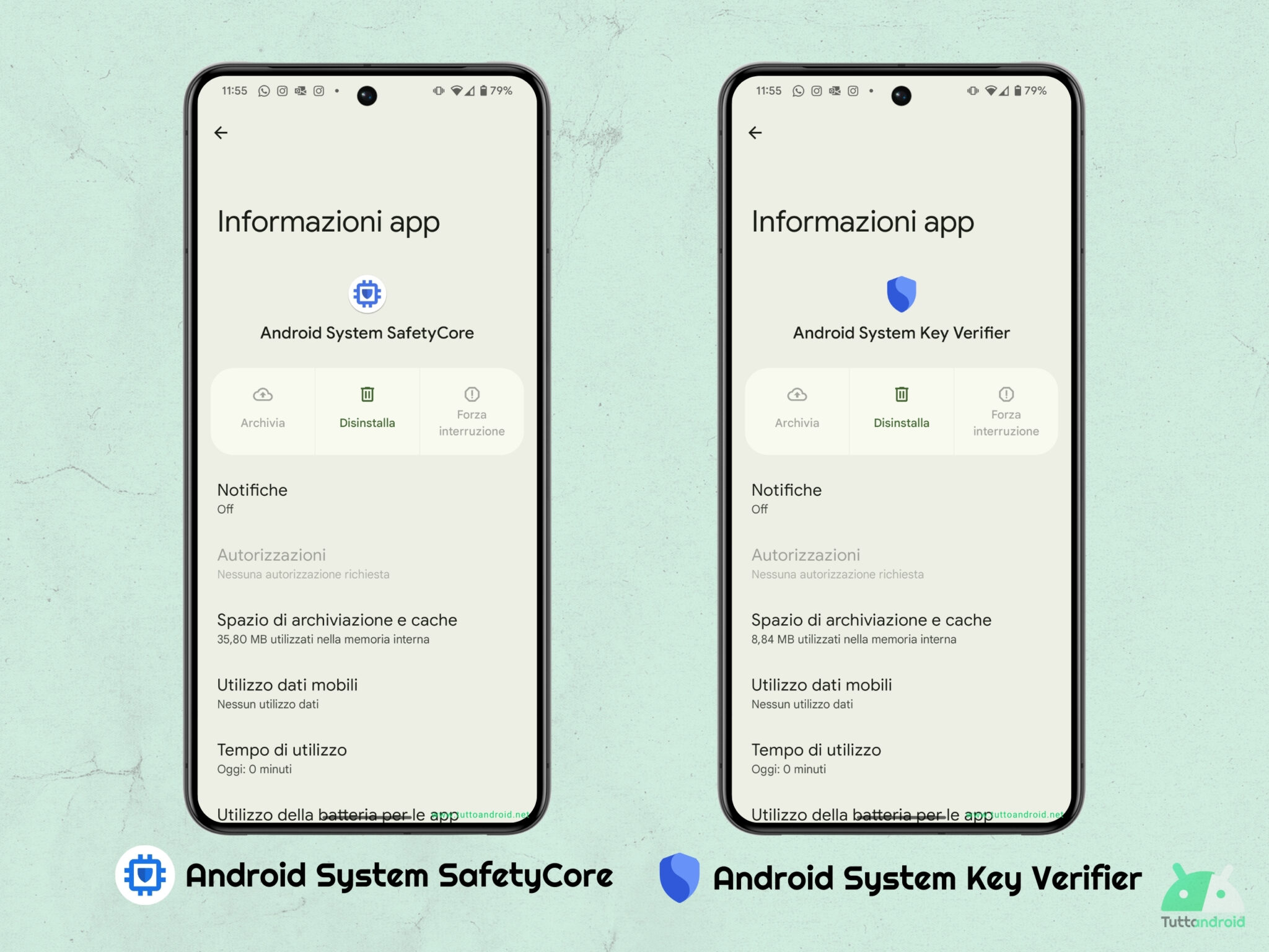 Android System SafetyCore e Key Verifier arrivano per tutti