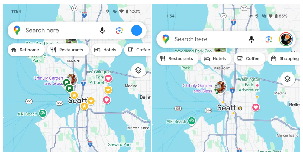 Google Maps rende le mappe più pulite con una modifica intelligente