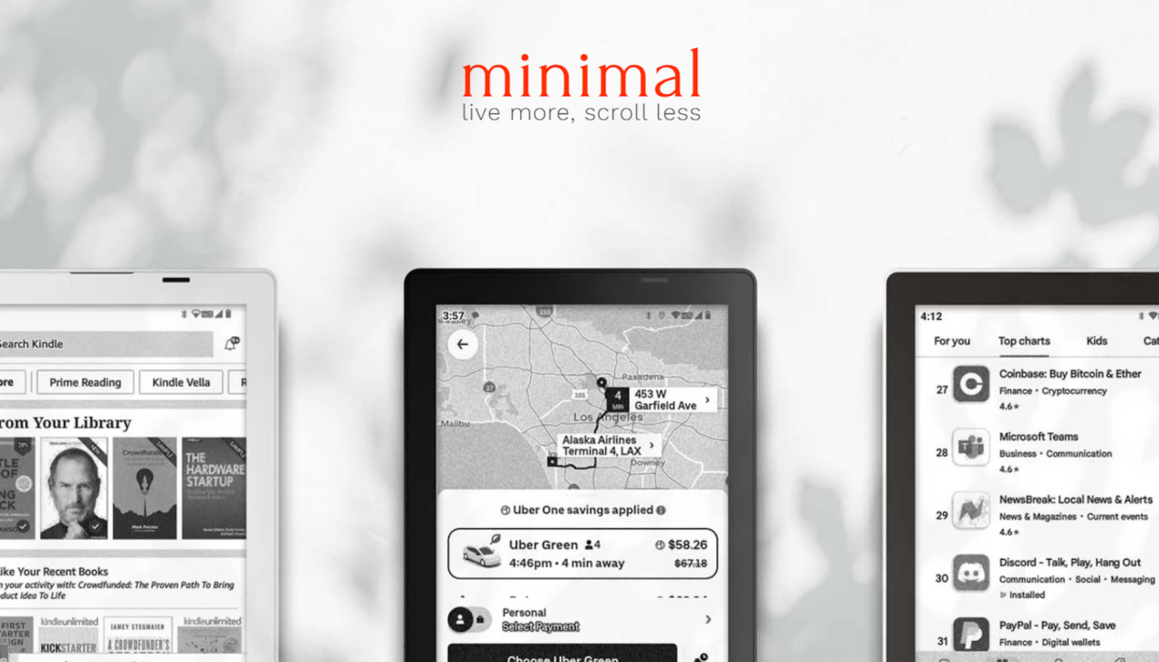 Minimal Phone ce l'ha fatta: ecco il nuovo smartphone Android E Ink con ...