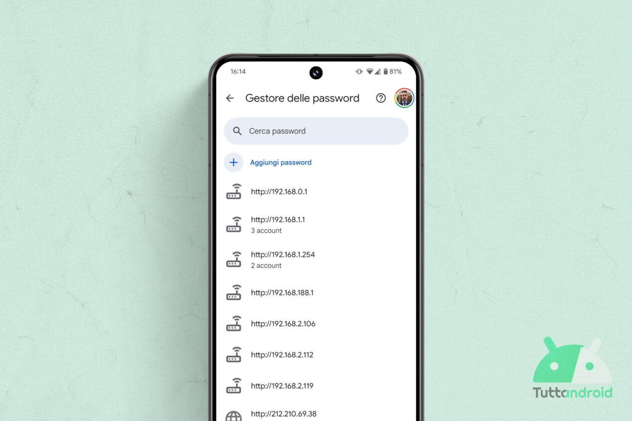 Gestore delle Password di Google: novità in arrivo per le passkey