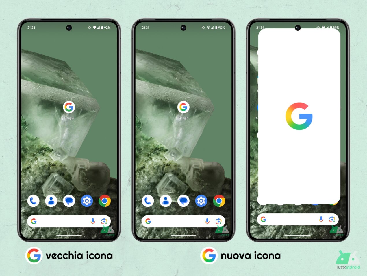Google cambia il logo della Big G per la prima volta dal 2015