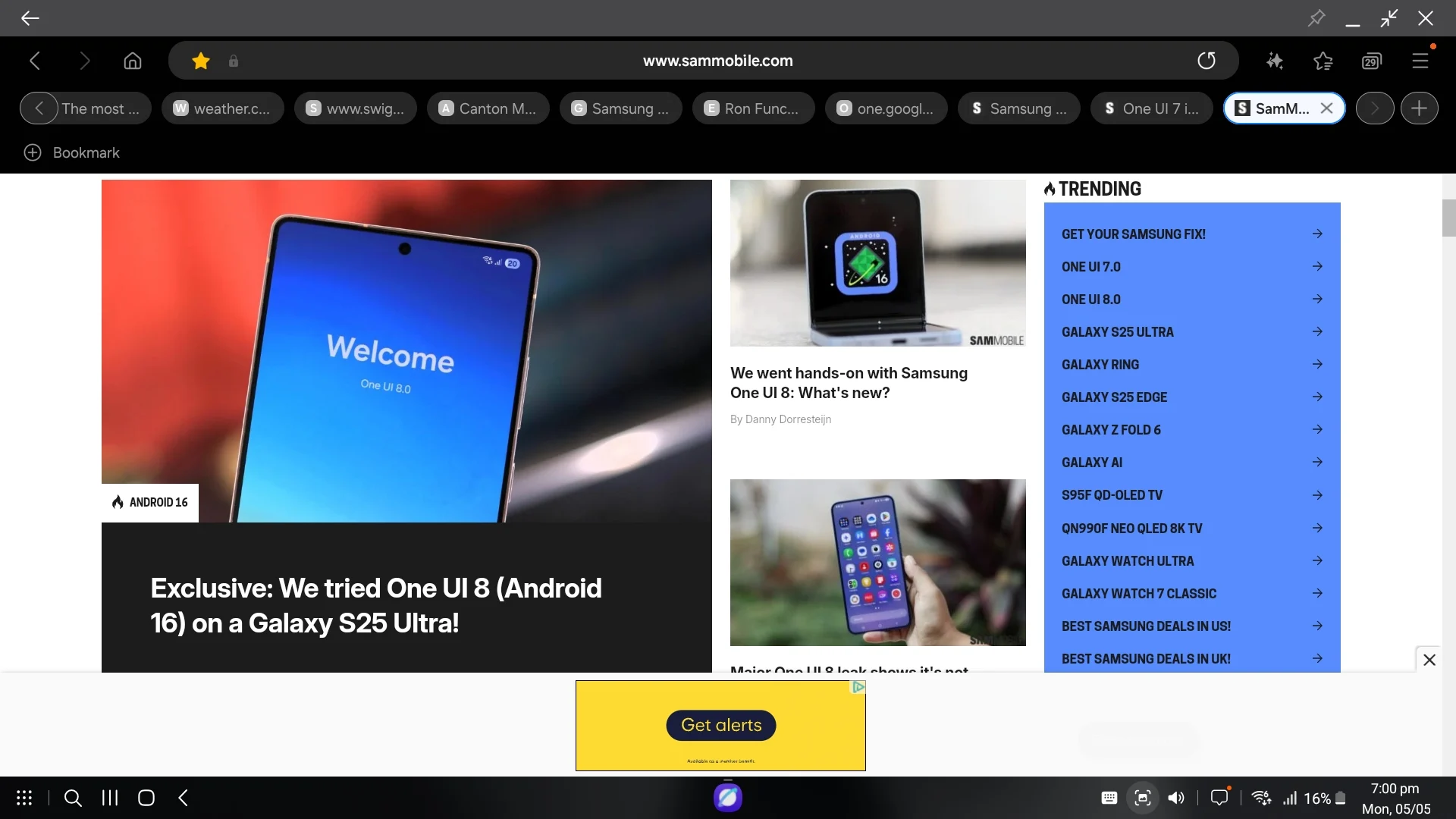 La nuova interfaccia utente Samsung DeX di One UI 8 conferma qualche ...