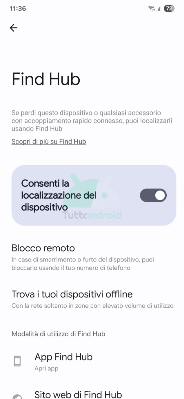 Google Find Hub: funzioni, download e dispositivi supportati