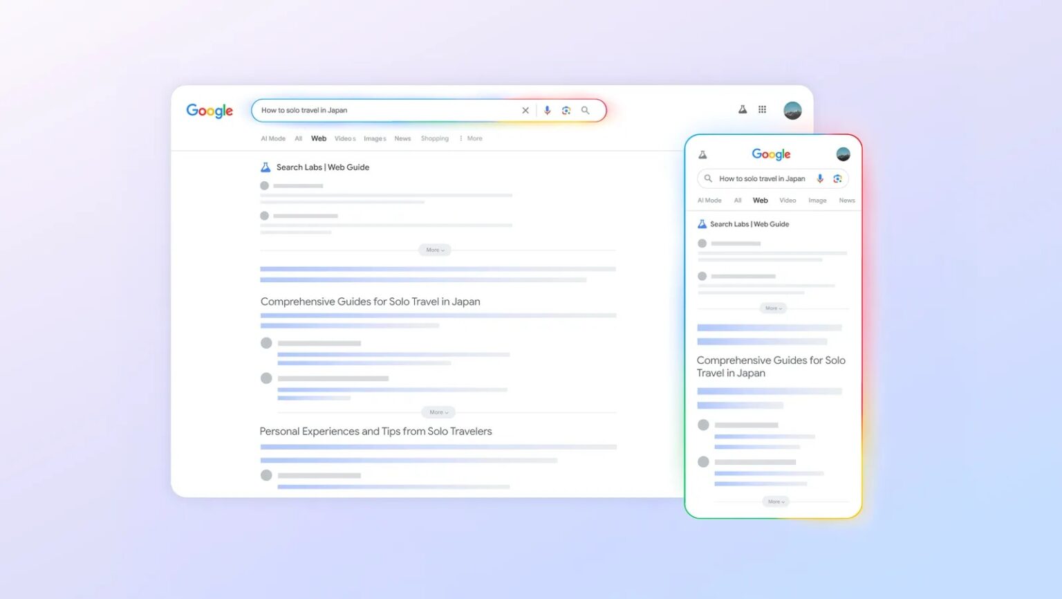 Google lancia AI Mode su Chrome e sperimenta Web Guide per una ricerca ...