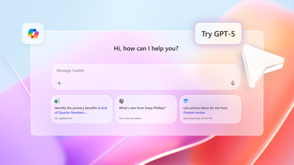 Ecco GPT-5: è più intelligente, più veloce e più affidabile e anche in Microsoft Copilot