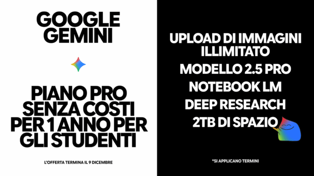 Google fa un bel regalo agli studenti universitari: Google AI Pro ...