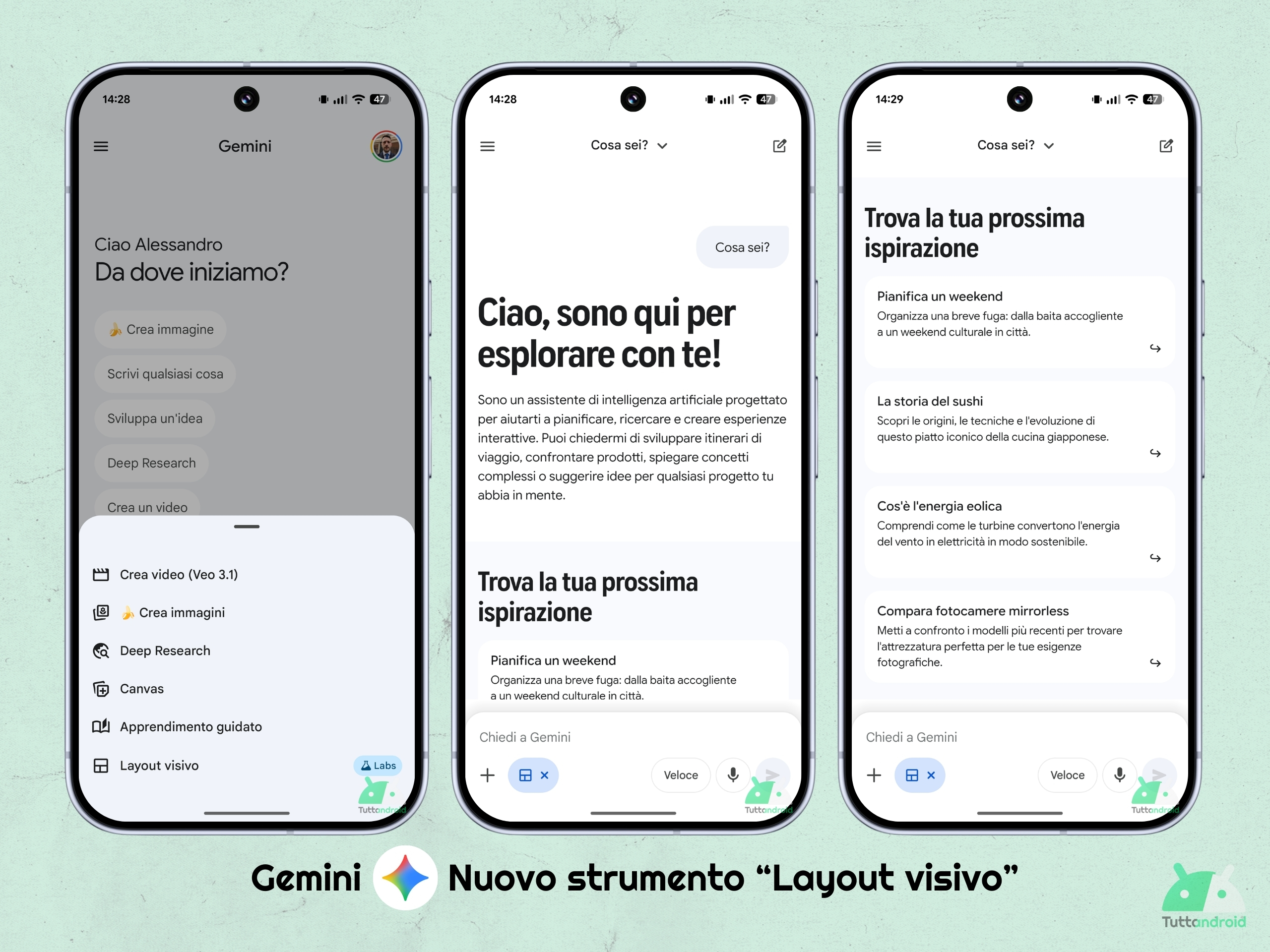 Gemini: arrivano in Italia i nuovi "Labs" per le risposte interattive