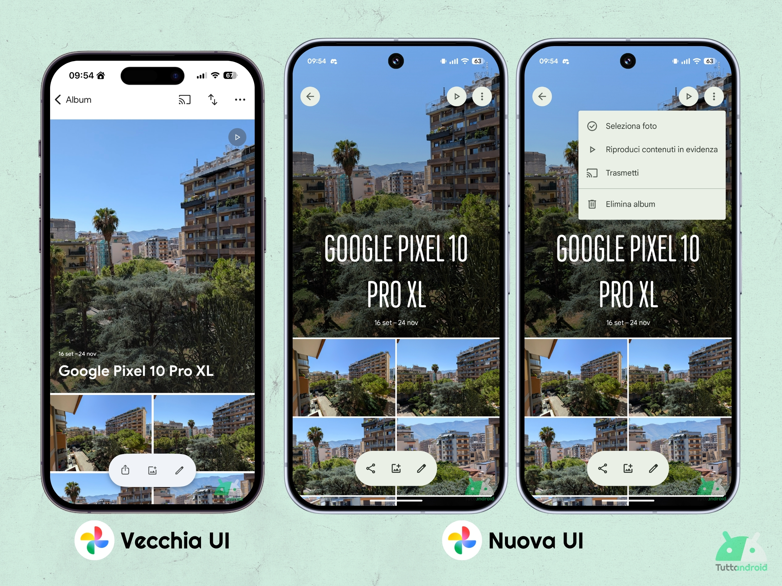 Google Foto: arrivano anche in Italia le copertine degli album in stile ...