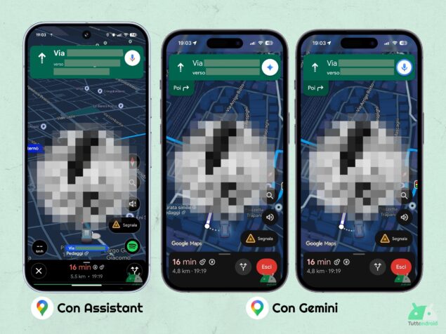 Google Maps: in rollout la "navigazione con Gemini"