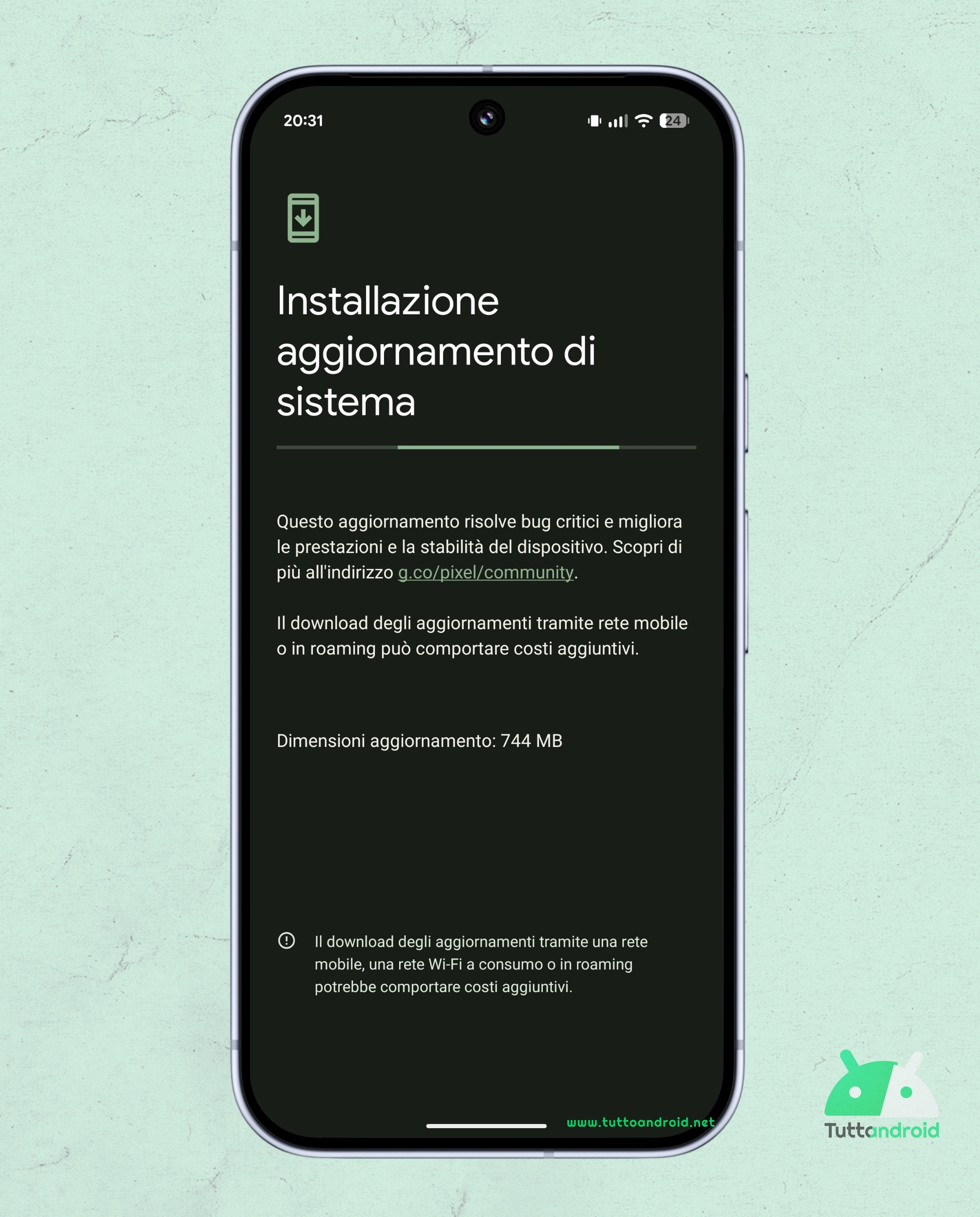Android 16 QPR2 arriva sui Pixel con le patch di dicembre 2025