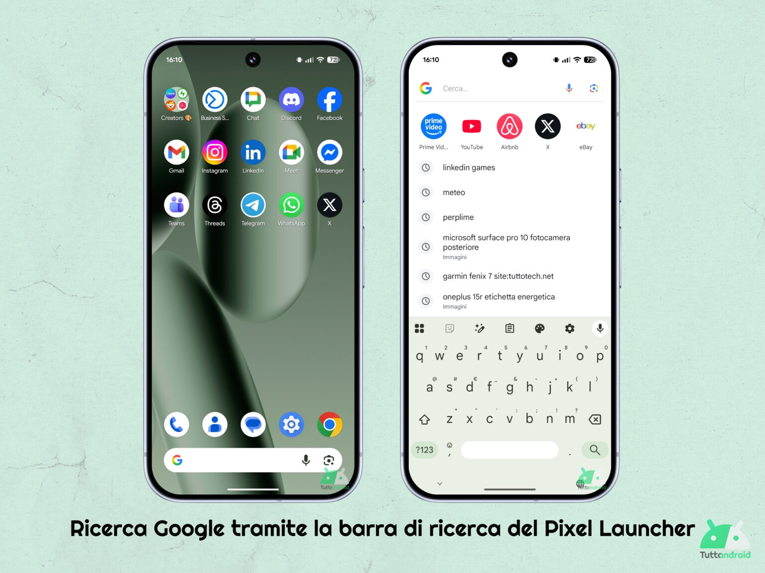 Google ha sostituito di proposito la ricerca del Pixel Launcher con ...