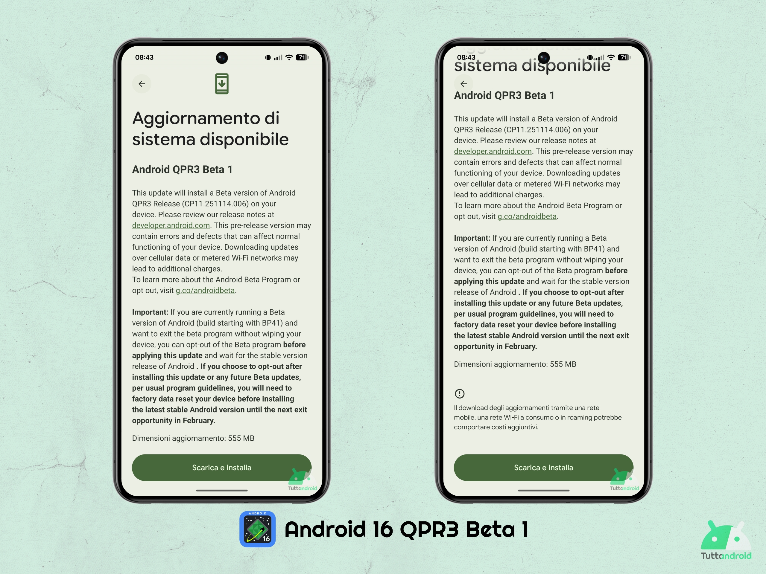 Android 16 QPR3: sui Pixel supportati arriva la Beta 1