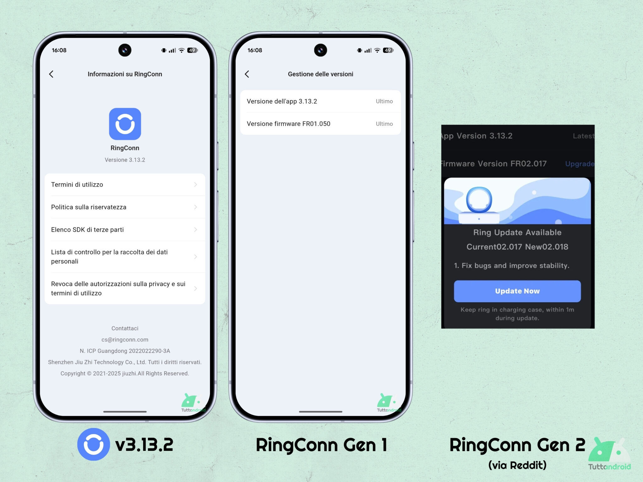 RingConn sistema alcuni bug nell’app e rilascia un nuovo firmware per ...